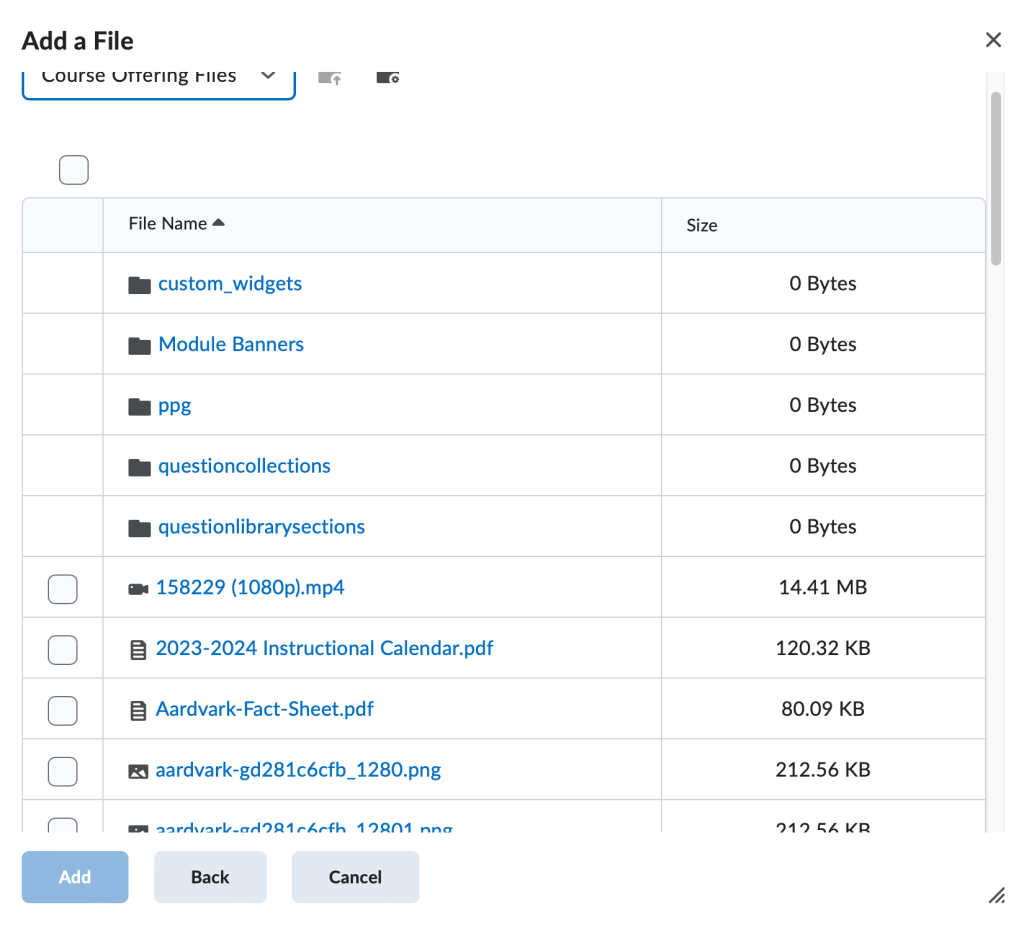 Link to other D2L content and activities – PPSC eLearning Knowledge Base & Support