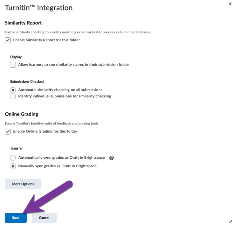 Link Turnitin to Assignment Submission Folders – PPSC eLearning ...
