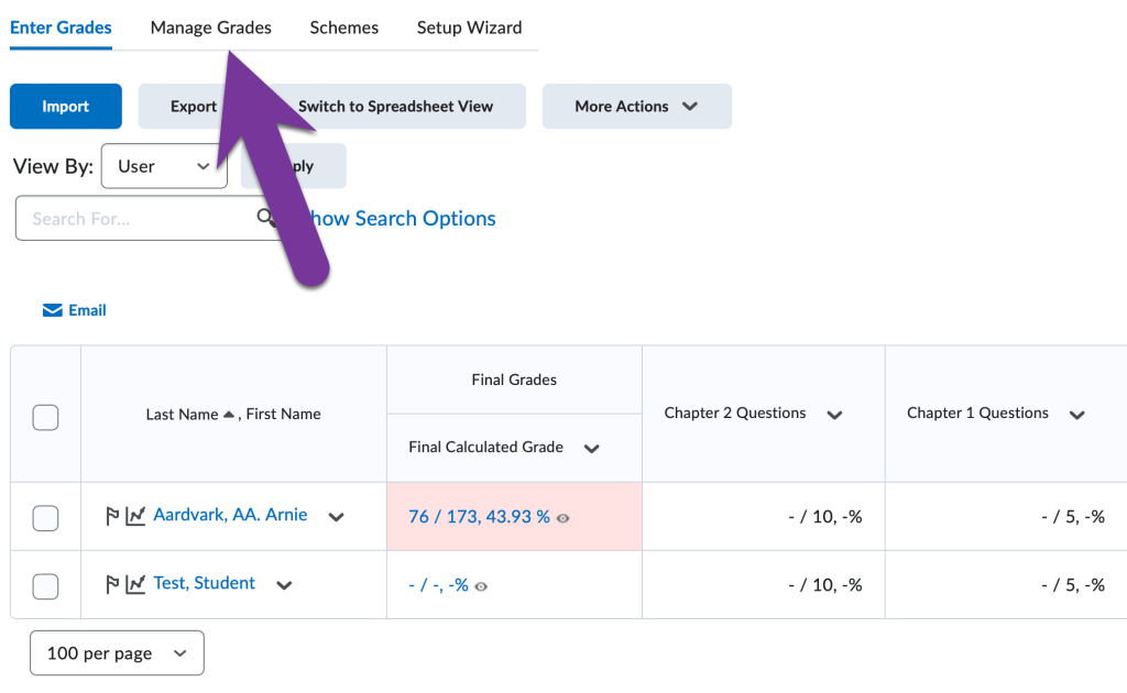 Reorder the Grade Columns – PPSC eLearning Knowledge Base & Support