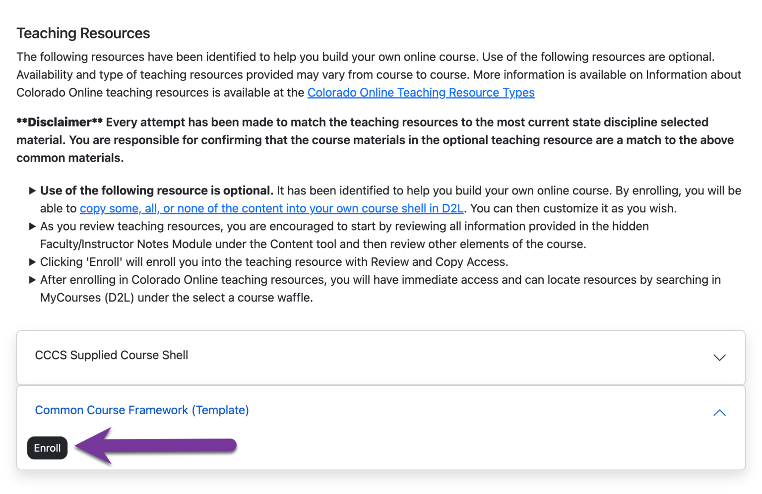How to Enroll in the Common Course Framework – PPSC eLearning Knowledge Base & Support