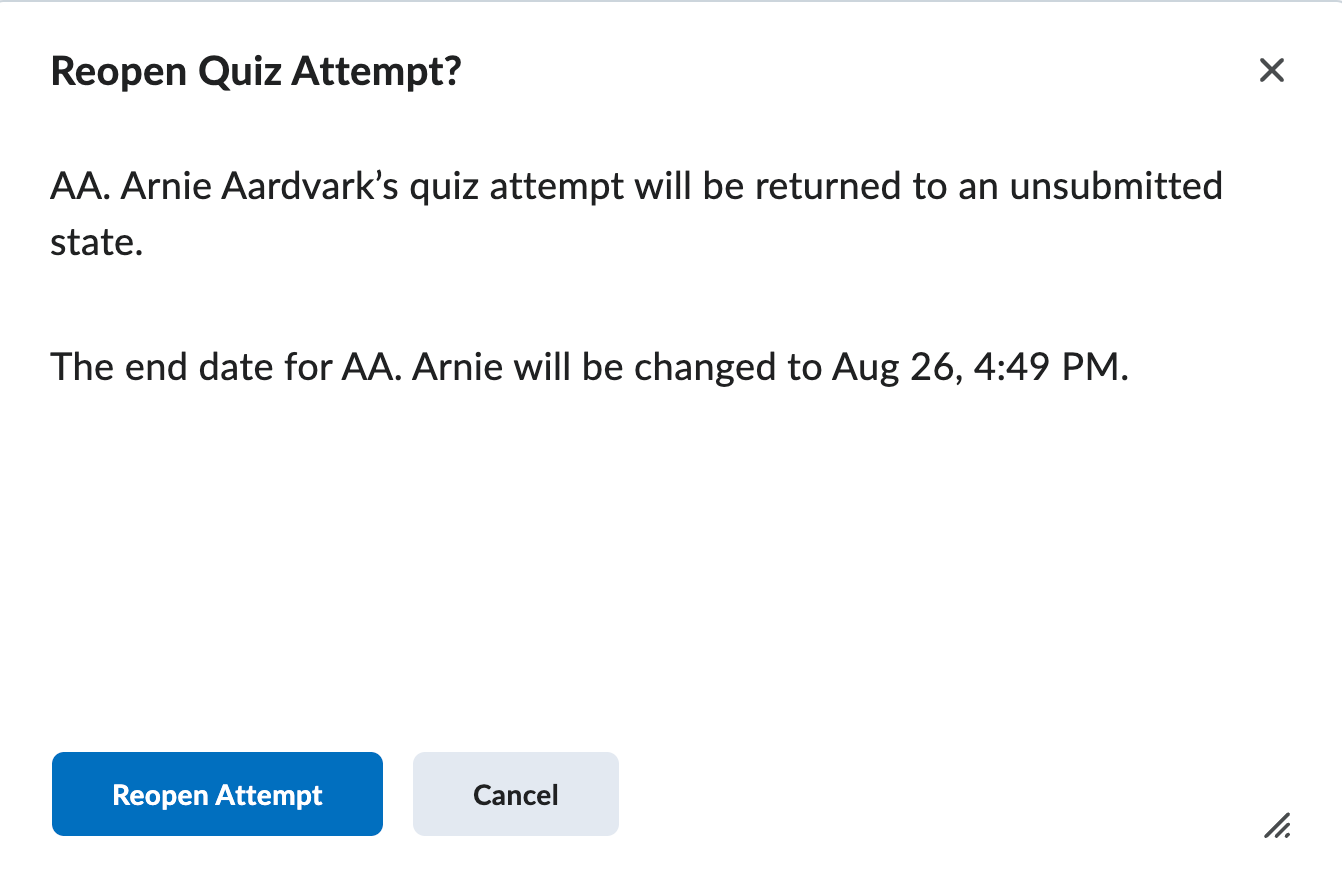 Submit, Reopen, or Reset a Student’s Quiz Attempt – PPSC eLearning ...